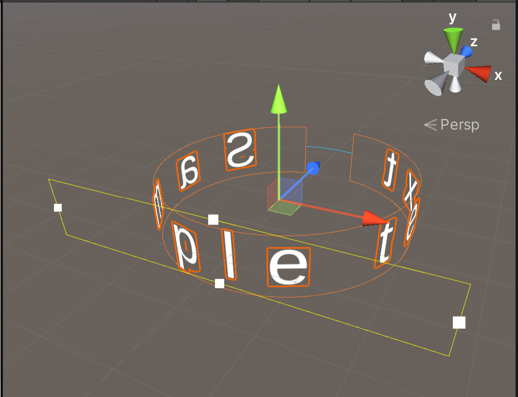 【Unity】Text Mesh Proのテキストを奥行方向に曲げる #C# - Qiita