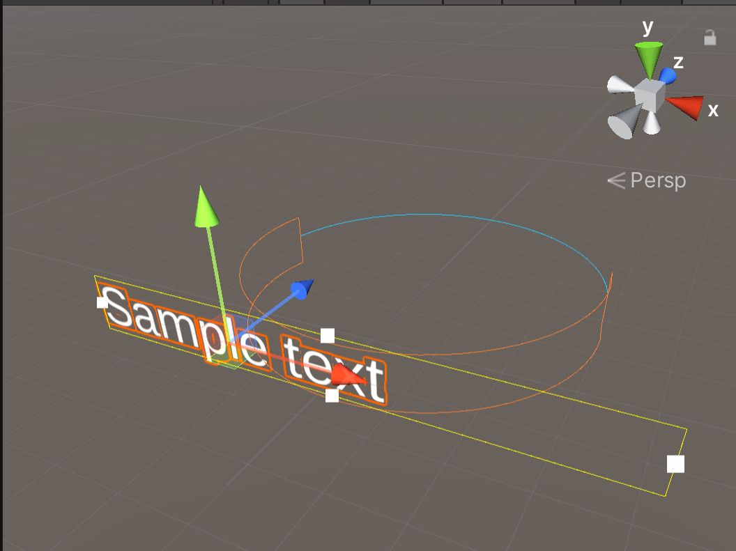 【Unity】Text Mesh Proのテキストを奥行方向に曲げる #C# - Qiita