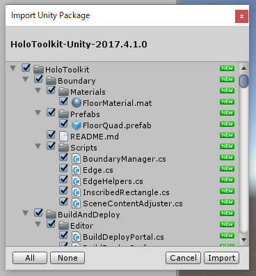 Microsoft HoloLens 】Mixed Reality Toolkit-Unity ( MRTK ) の「BoundingBox」サンプルを動かしてみた。 #UX - Qiita