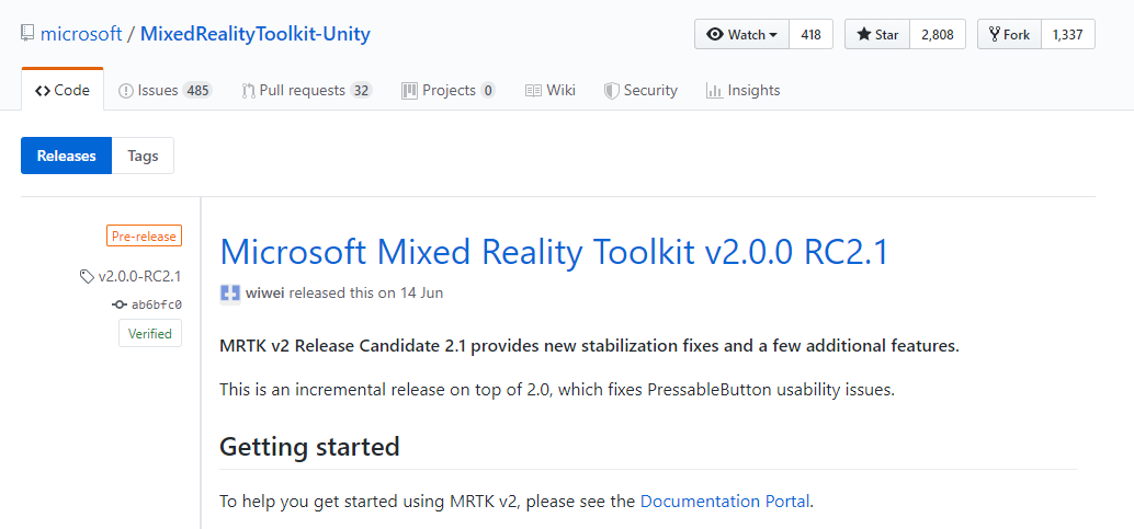 Microsoft HoloLens 】Mixed Reality Toolkit (MRTKv2) の「BoundingBox」サンプルを動かしてみた。 #MixedReality - Qiita