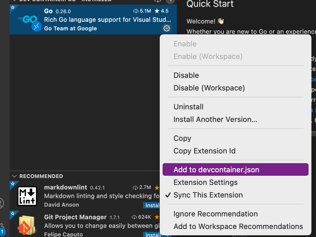 vscodeでremote containersを使ってみる #Docker - Qiita