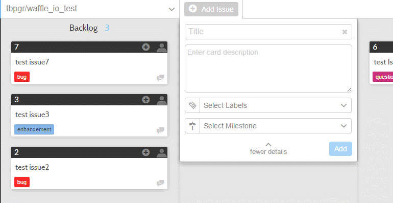 waffle.ioの基本操作 - Tbpgr Blog